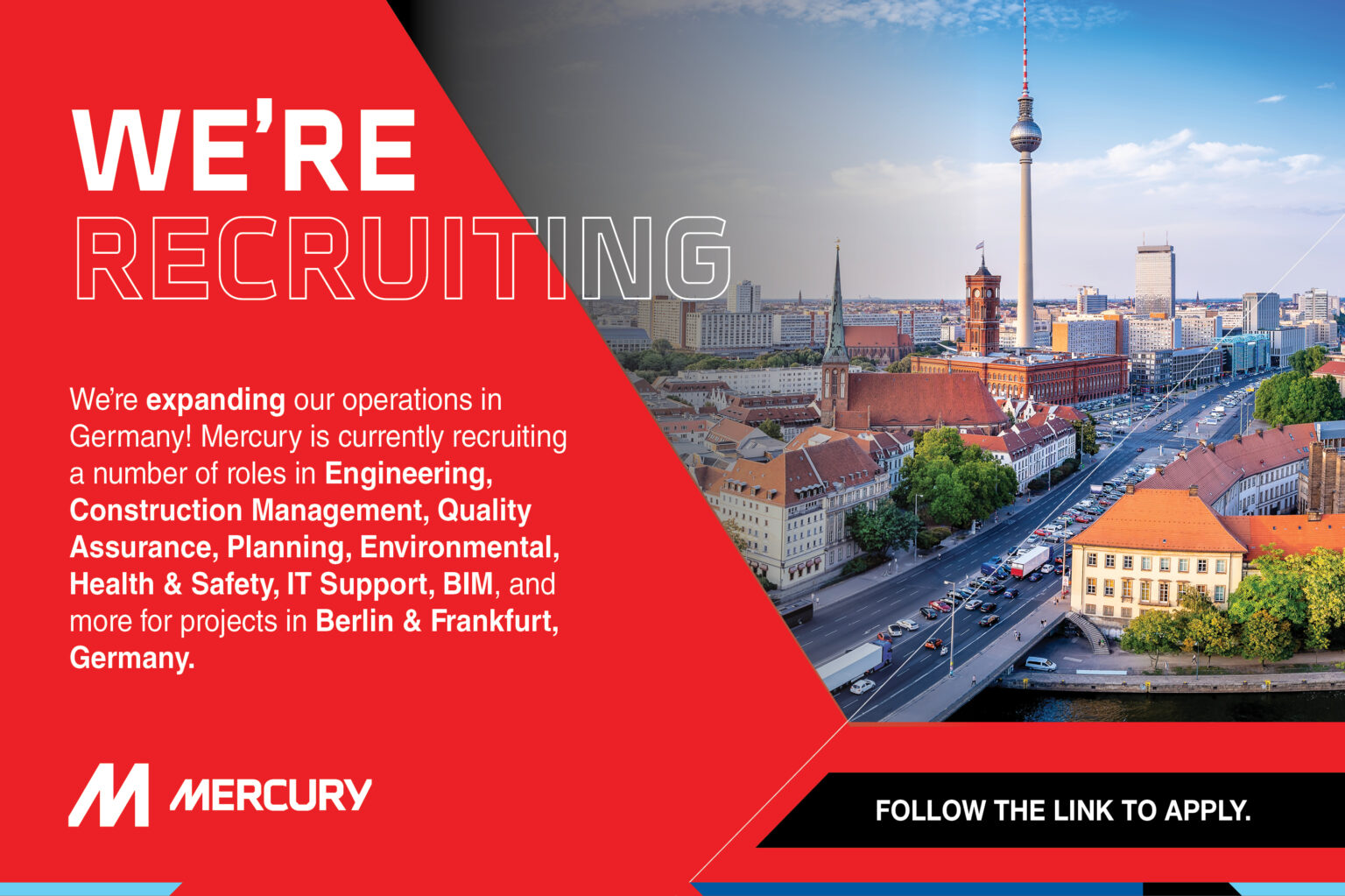 Mercury Expanding Operations in Germany and now Recruiting for Range of Exciting Roles - Mercury ...