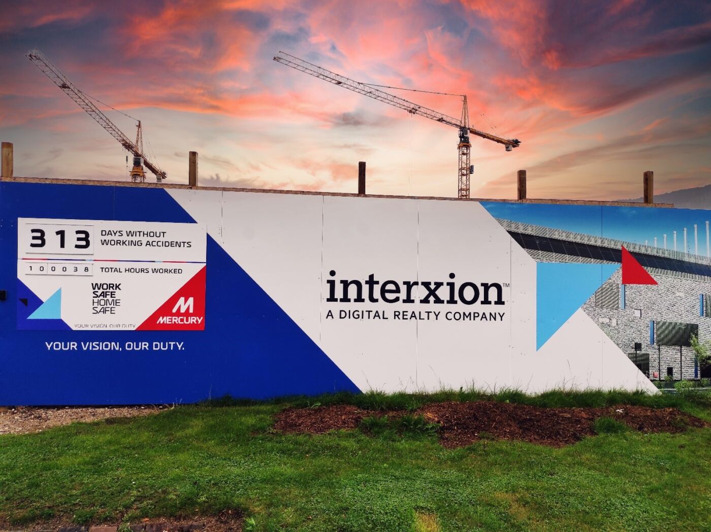 Mercury hits major delivery and safety milestones on Interxion CPH3