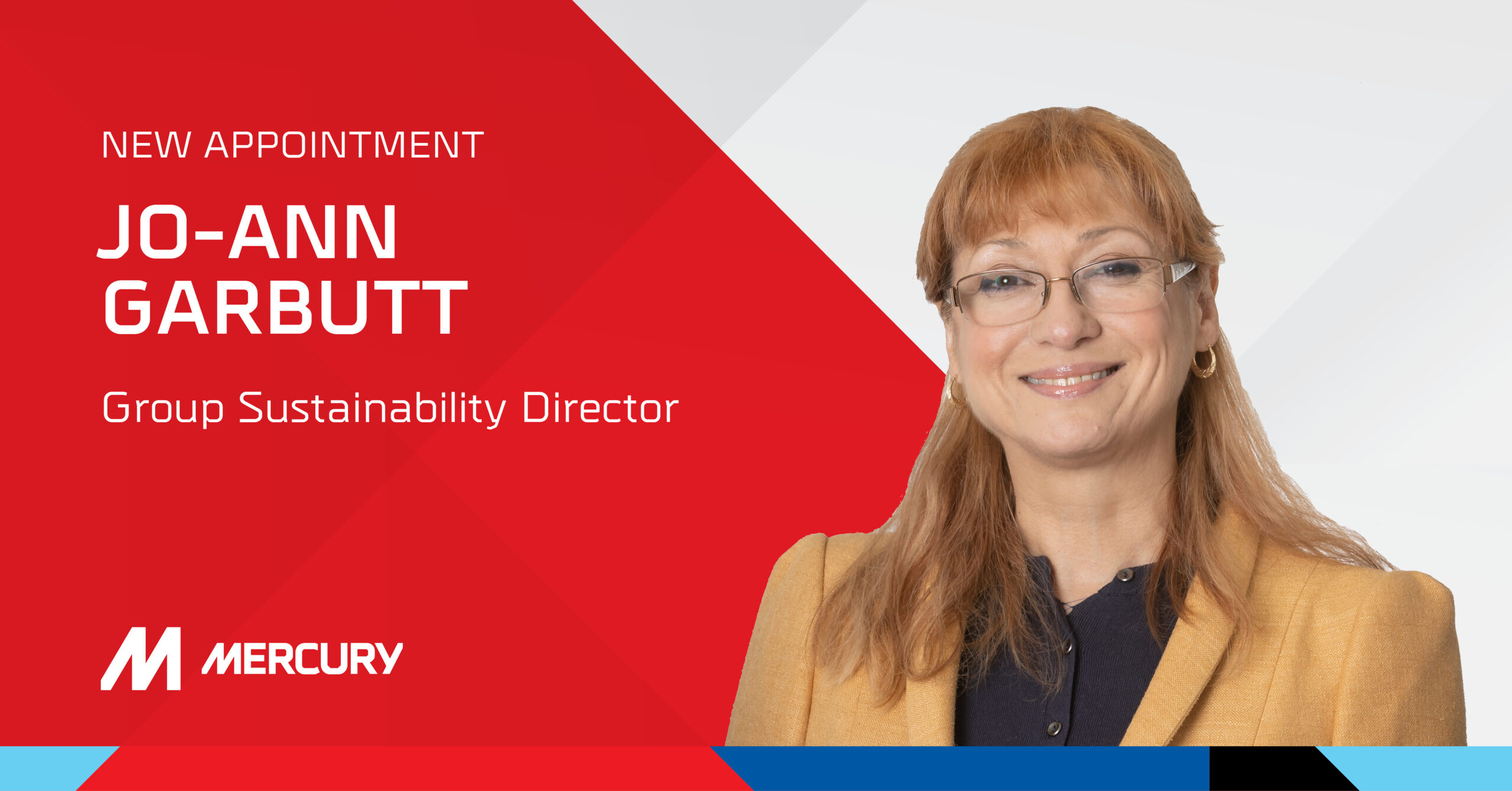 Jo-Ann Garbutt appointed as Mercury Group Sustainability Director