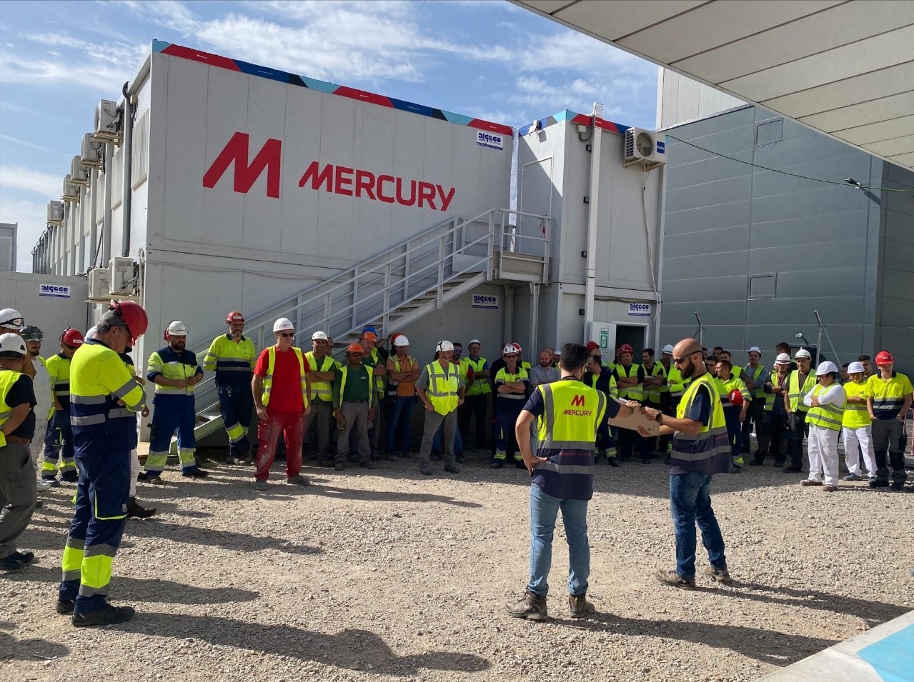 9,000 engage in Mercury's Construction Safety Month Activities