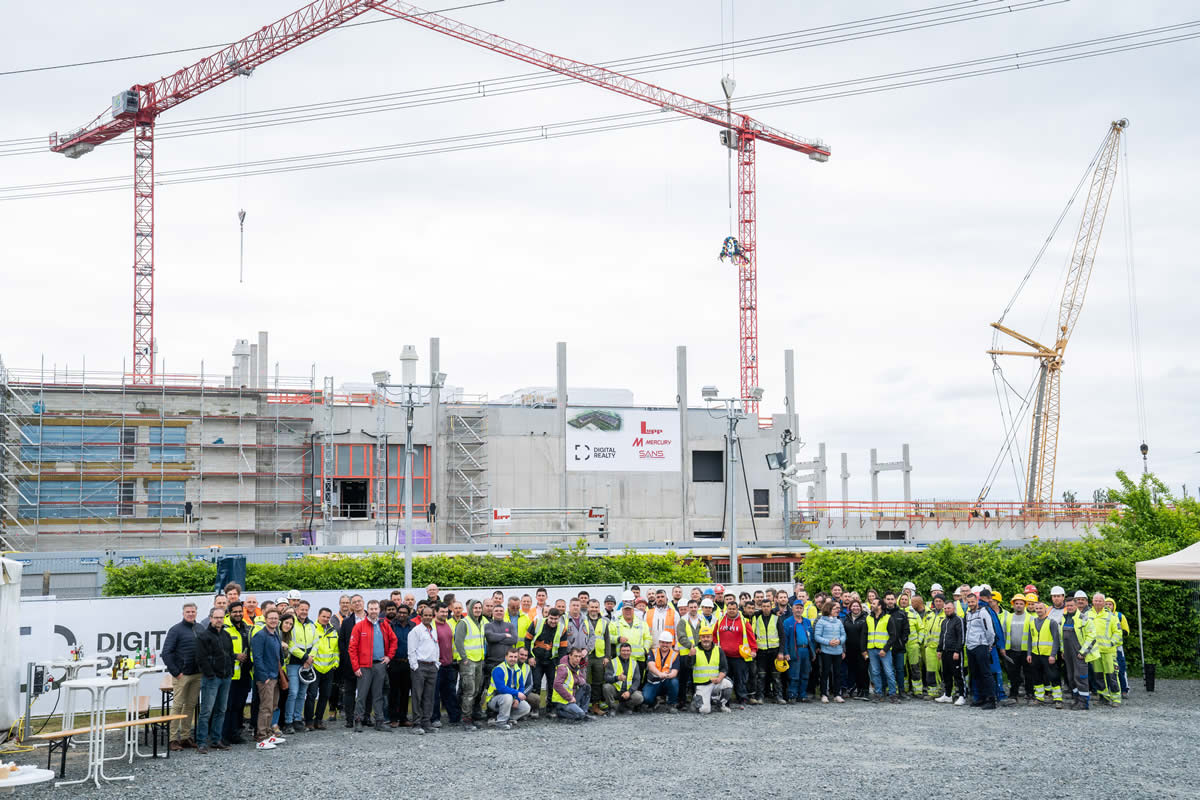 Delivering colocation excellence: Mercury delivering DLR's FRA33