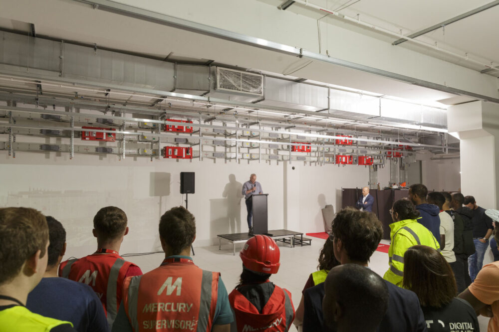Mercury and Digital Realty celebrate key milestone on PAR11 data centre ...