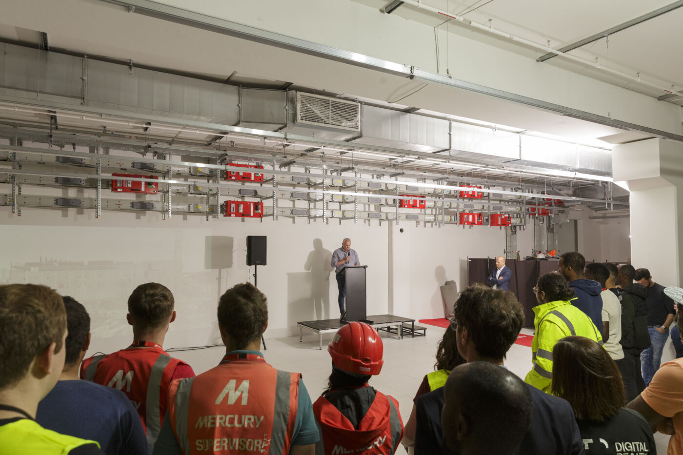 Mercury and Digital Realty celebrate key milestone on PAR11 data centre ...
