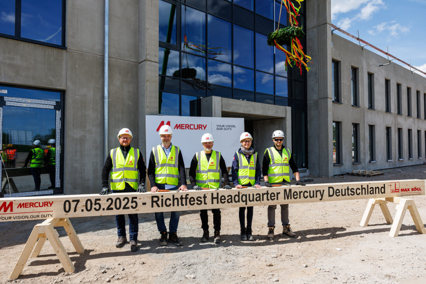 Mercury marks significant milestone at new €25 million engineering and ...