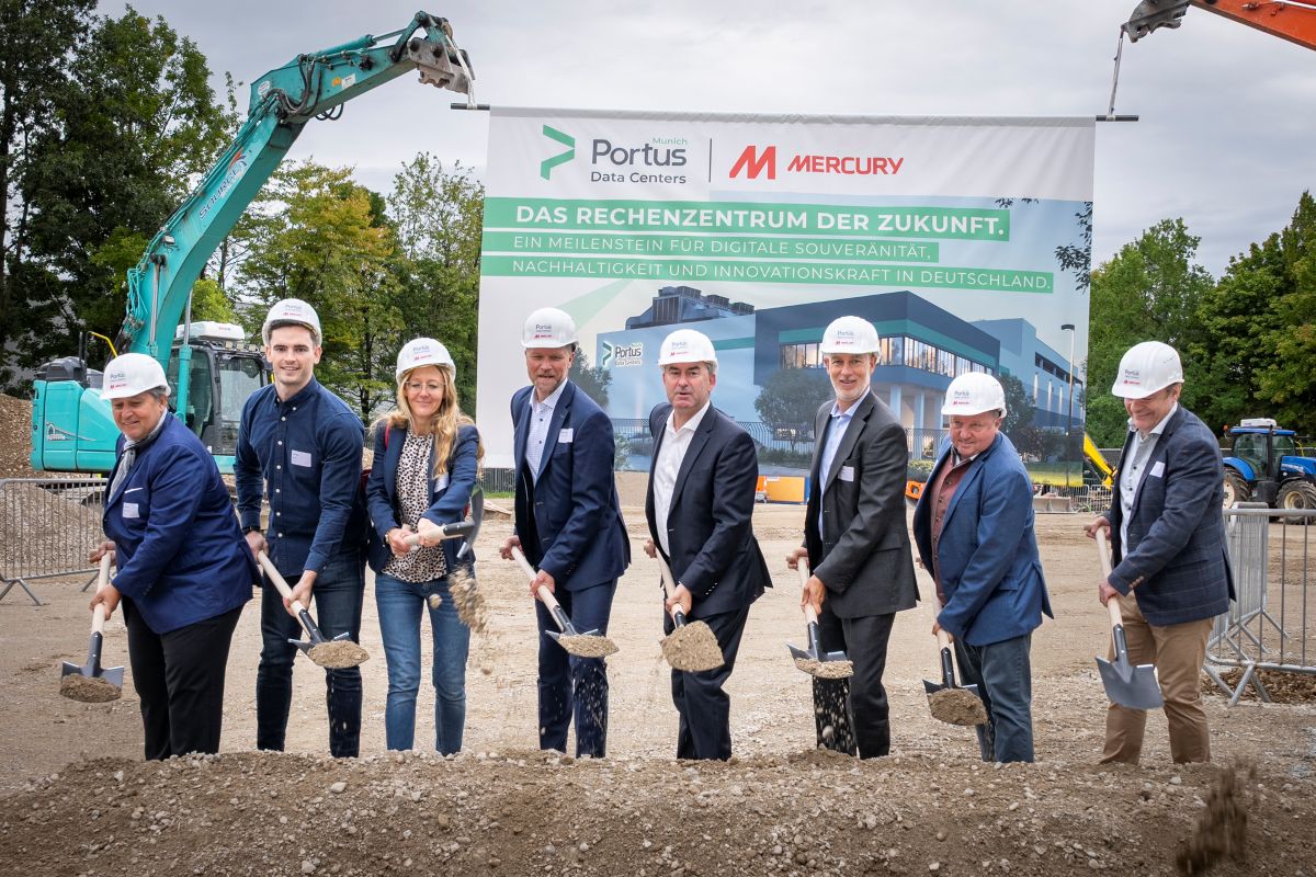 Mercury marks new European milestone with the groundbreaking of Portus ...
